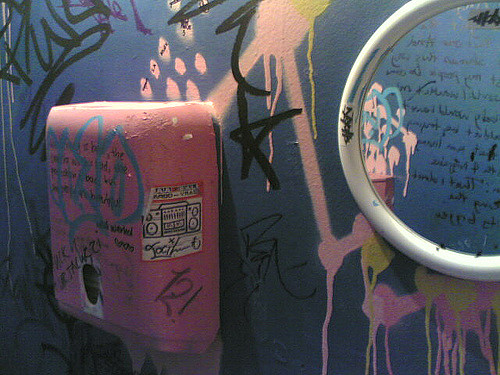 The Writing on the Wall. Latrinalia: Graffiti from the Restroom. – A ...